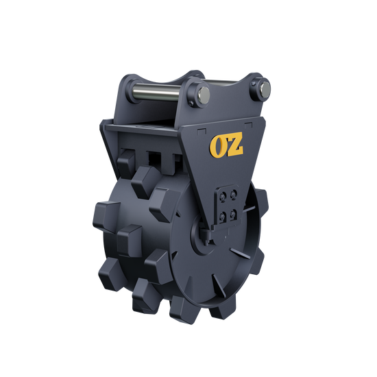 Compaction Wheels for soil and gravel density | 0.5T-45T – OZ Excavator ...