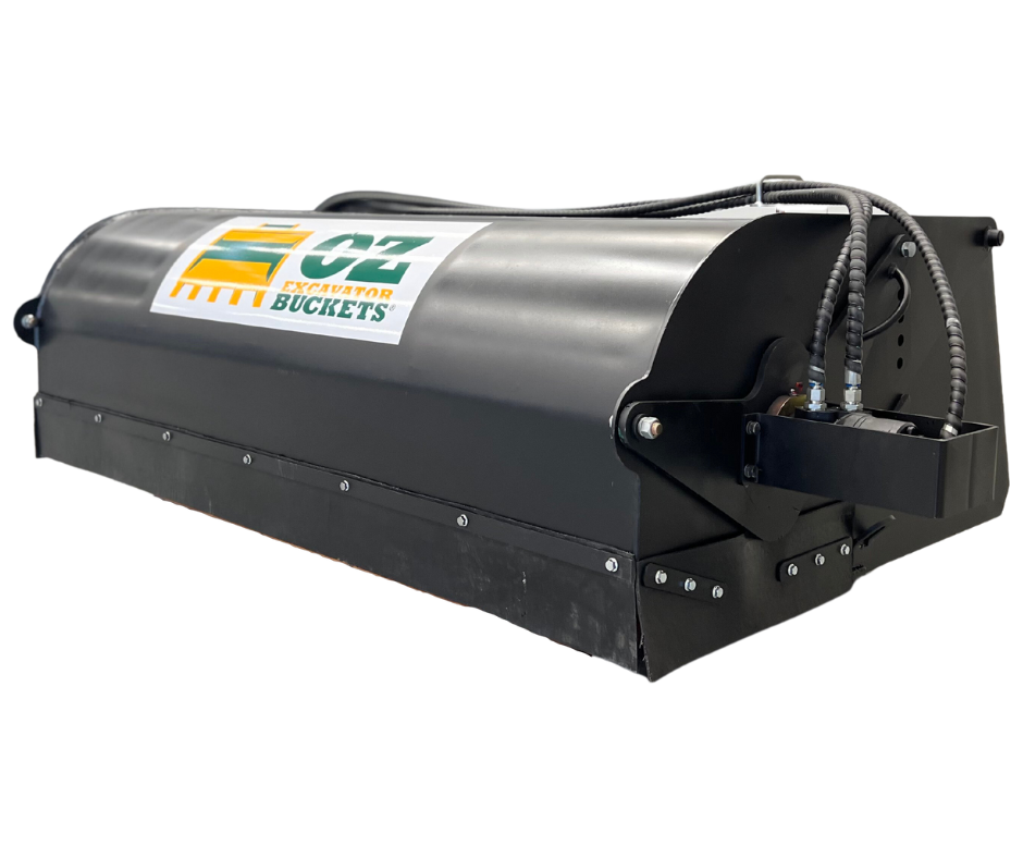 SKID-STEER-BROOM-1800 – OZ Excavator Buckets