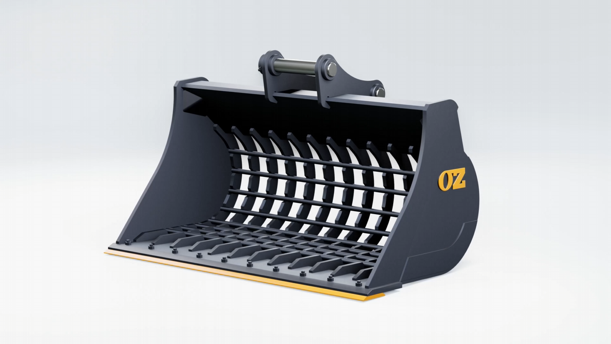 Sieve Buckets for efficient excavating and sorting | 0.5T-45T – OZ ...