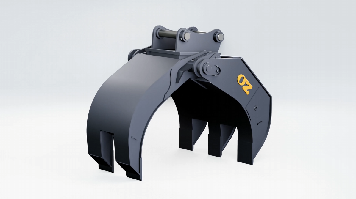 Hydraulic Rock Grabs for precision handling | 0.5T-45T – OZ Excavator ...